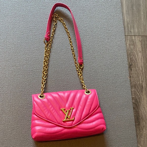 Bags | Pink Designer Inspired Quilted Shoulder Bag | Poshmark